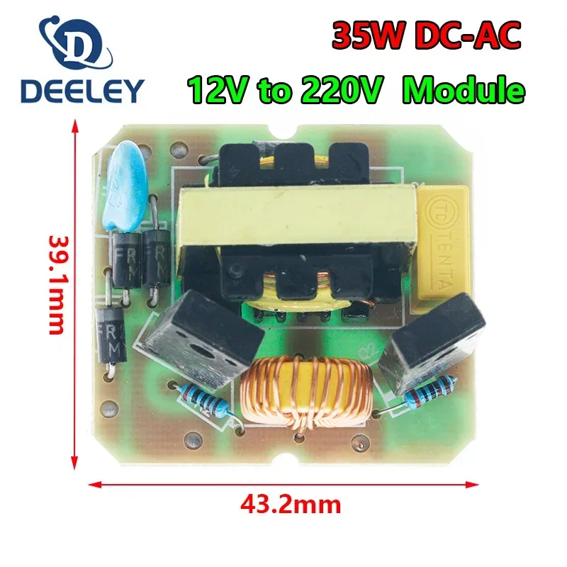 12V-to-220V-Step-UP-Power-Module-35W-DC-AC-Boost-Inverter-Module-Dual ...