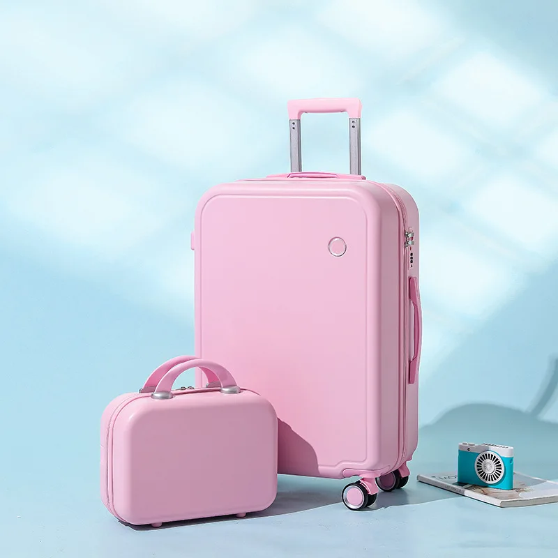 Pink Luggage Sets