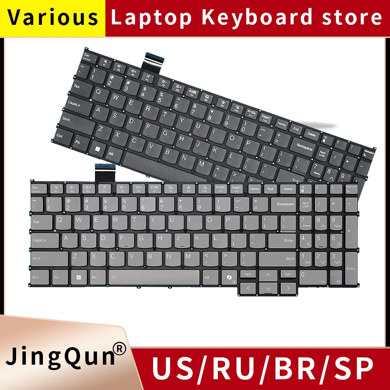 US/RU Laptop Keyboard For Lenovo Thinkbook 16P G4 IRH 16p G5 IRX 16 G6 ...