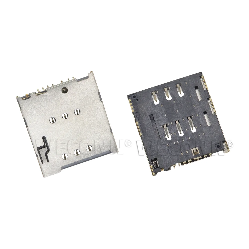 Manufacture-directly-sell-Smart-card-connector-6pin-with-CD-pin-SMT ...