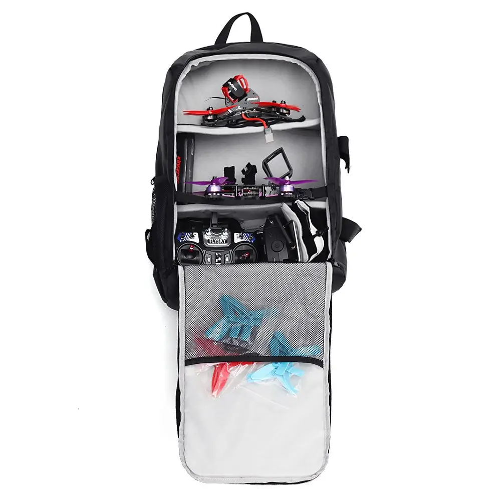 URUAV UR7 36L Rucksack 40x55x22mm mit Wasserdichte Sender Strahl Port Tasche DIY Zimmer fur RC drone FPV Racing