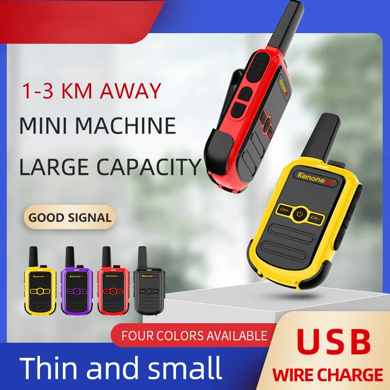 2024-Mini-Walkie-Talkie-Portable-Two-Way-Radio-PMR-FRS-Radio ...