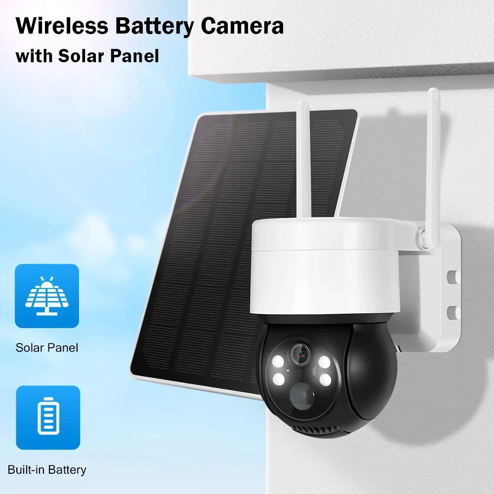 iCSee-4MP-WIFI-Solar-Camera-PIR-Human-Detection-Outdoor-Security-With ...