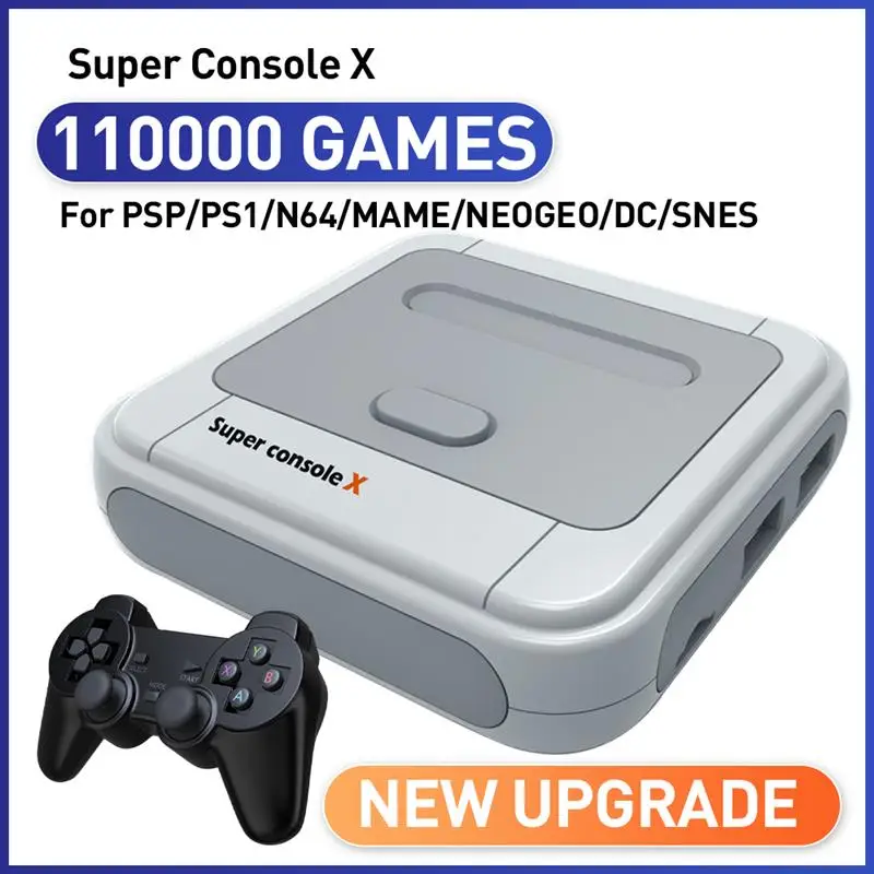 Super-Console-X-Classic-Video-Games-Console-Emulador-sem-fio-Multi ...