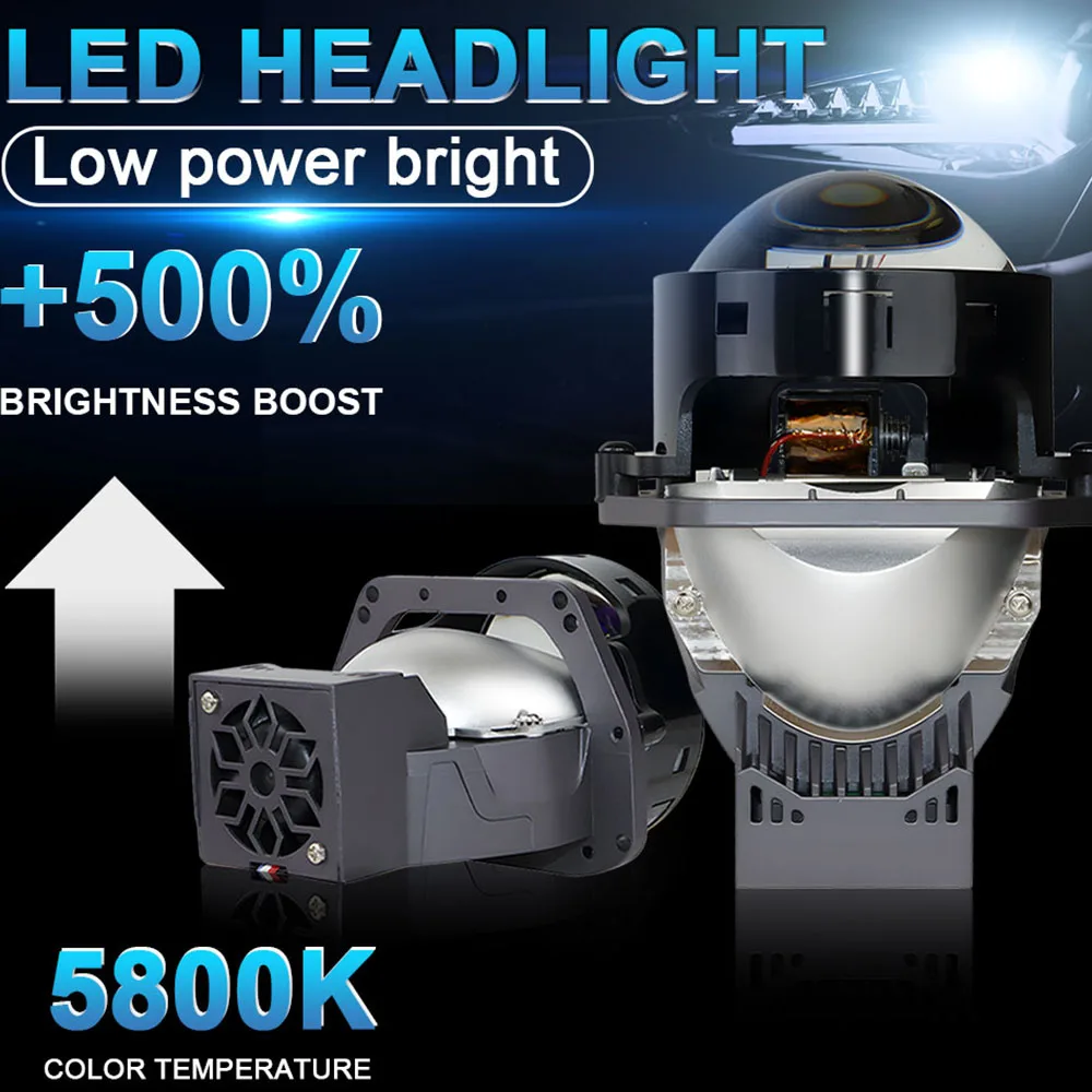 Super-Power-270W-Laserstrahl-Bi-LED-Projektor-Linsen-3-Zoll-Nachr-st-s ...