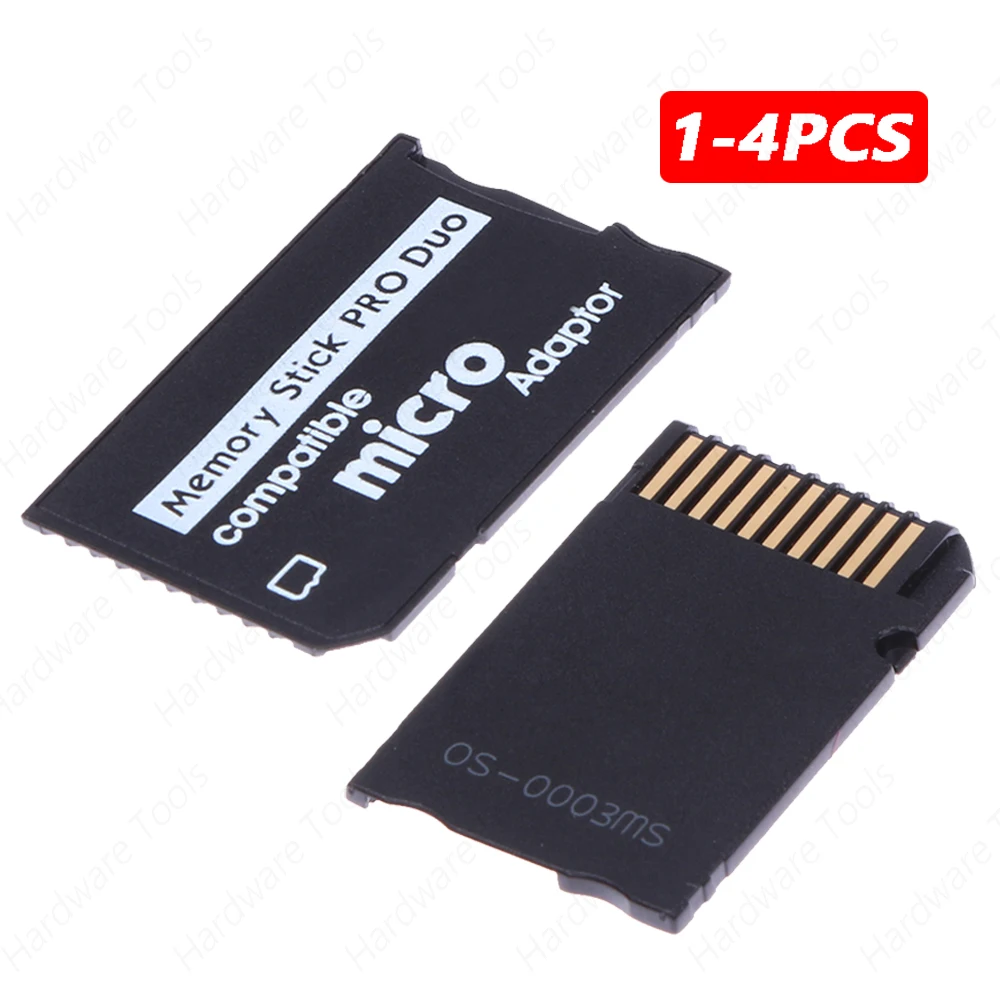 1-4PCS-Memory-Stick-Pro-Duo-Card-Reader-Adapter-For-PSP-1000-2000-3000 ...