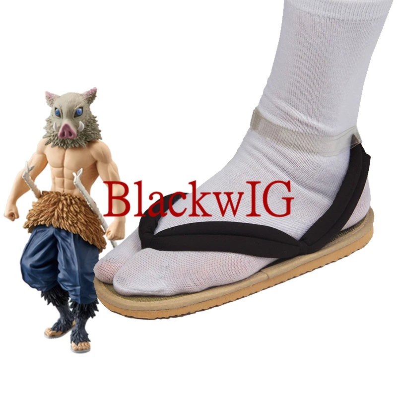 Anime Demon Slayer Cosplay Shoes Hashibira Inosuke Kochou Shinobu ...