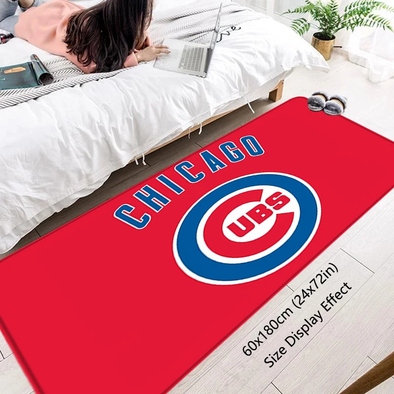 Bedside-Carpet-Entrance-Doormat-Chicago-Cubs-Living-Room-Rugs-Foot ...