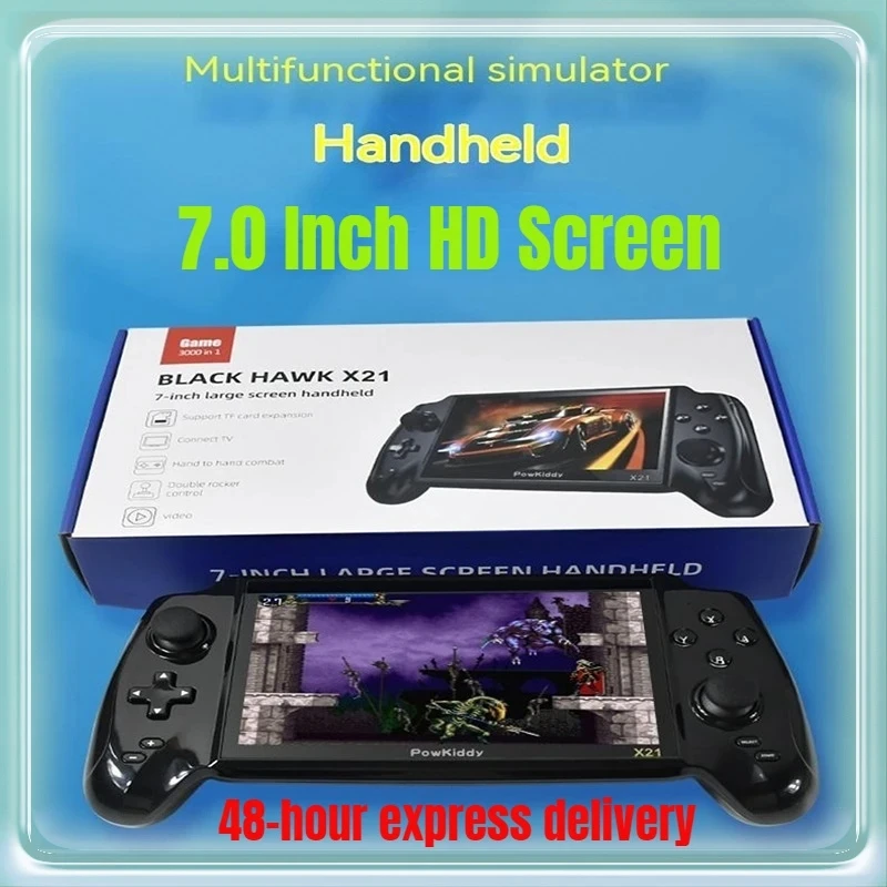 X20 original Portable Retro Handheld Video Game Console Bulit-in 3000 ...