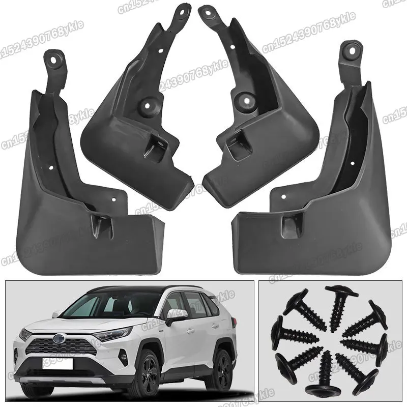 car-mudguard-mud-fender-wheel-protector-for-toyota-rav4-2019-2020-2021 ...