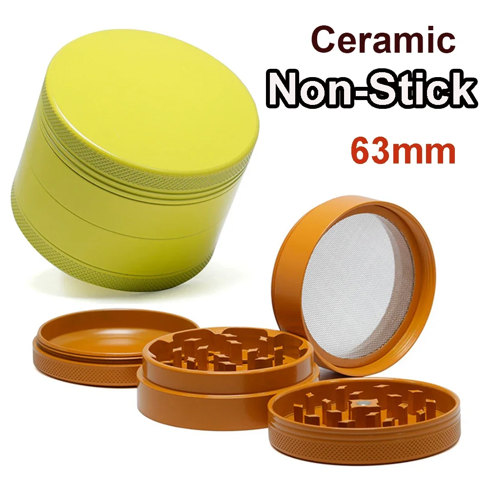 Non-Stick-Tobacco-Crucher-Silicone-Ceramic-Coated-Grinders-Crusher-4 ...