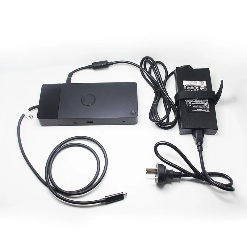 Docking Station com Dual DisplayPort, Dock Preto, Dell WD19, USB Tipo C ...