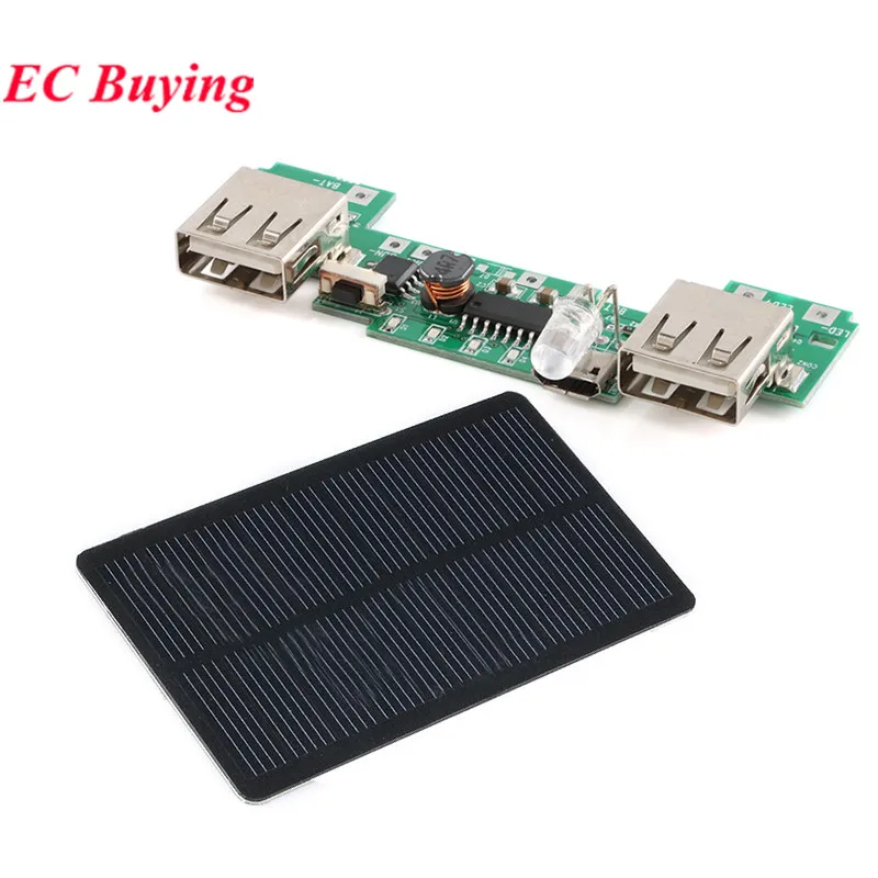 USB 5V 2A Mobile Power Bank Charger Module Lithium Li-ion 18650 Battery ...