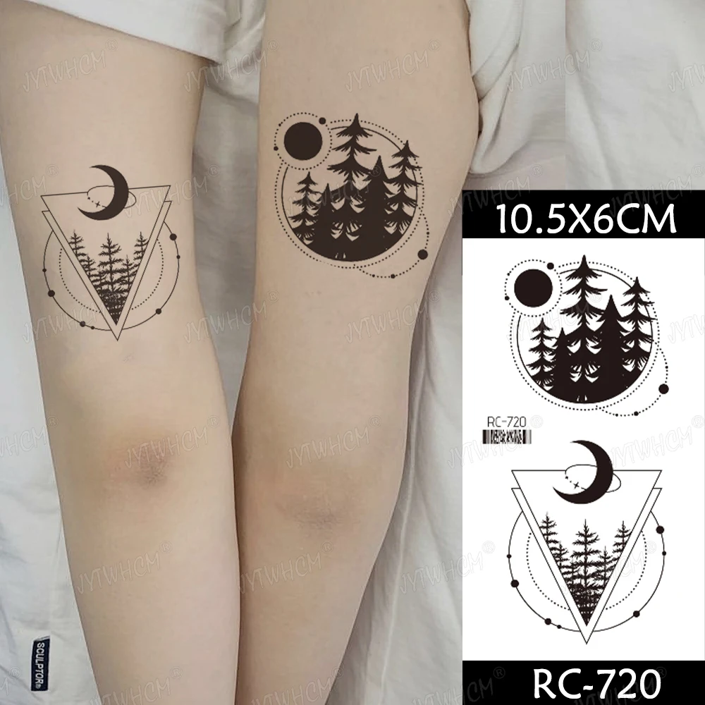Forest Tattoo On Wrist