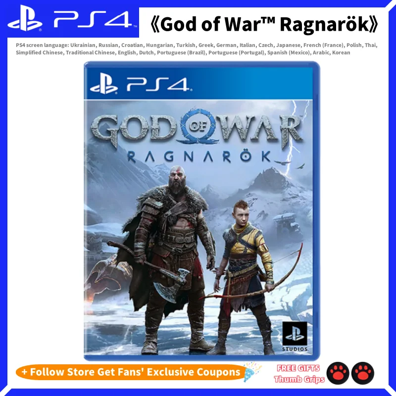 Sony-Playstation-4-Game-CD-PS4-God-of-War-Cartas-F-sicas-Oficiais-para ...