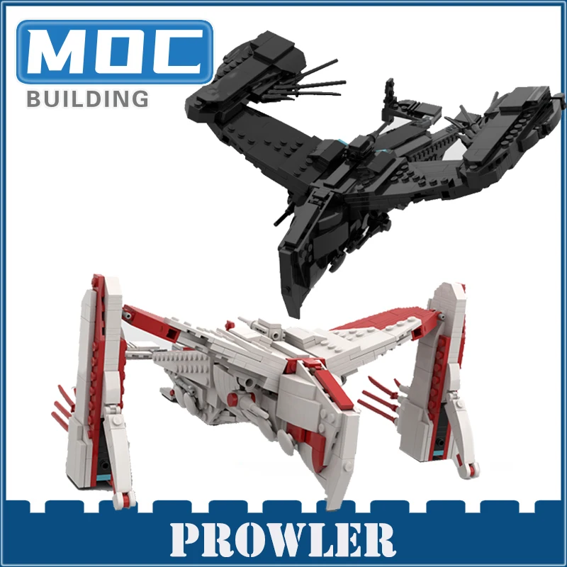 NEW Space Plans Interstellar Tevrin Prowler Spaceship Model MOC ...