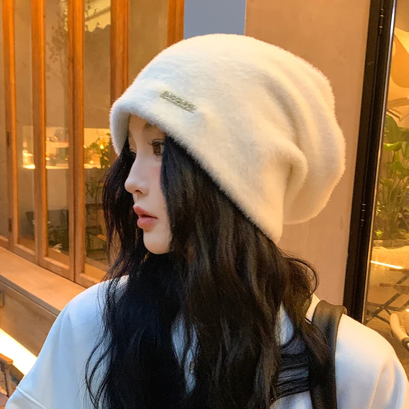 New-Women-s-Autumn-and-Winter-Warm-Ear-Protection-Cold-Hat-Loose-Super ...