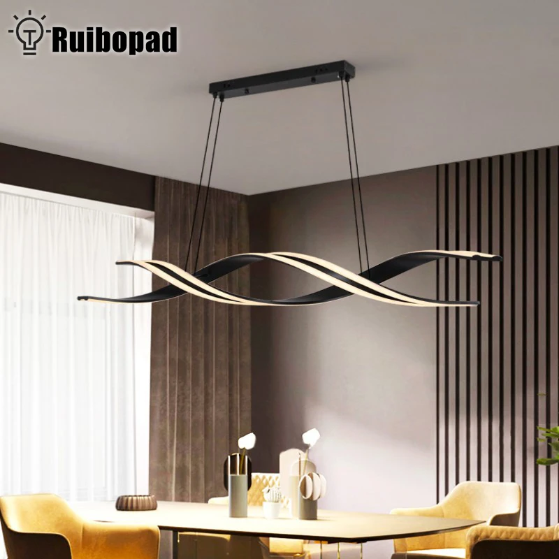 Modern Led Pendant Lamp Lights For Dining Room Bar Nordic Led Hanging ...