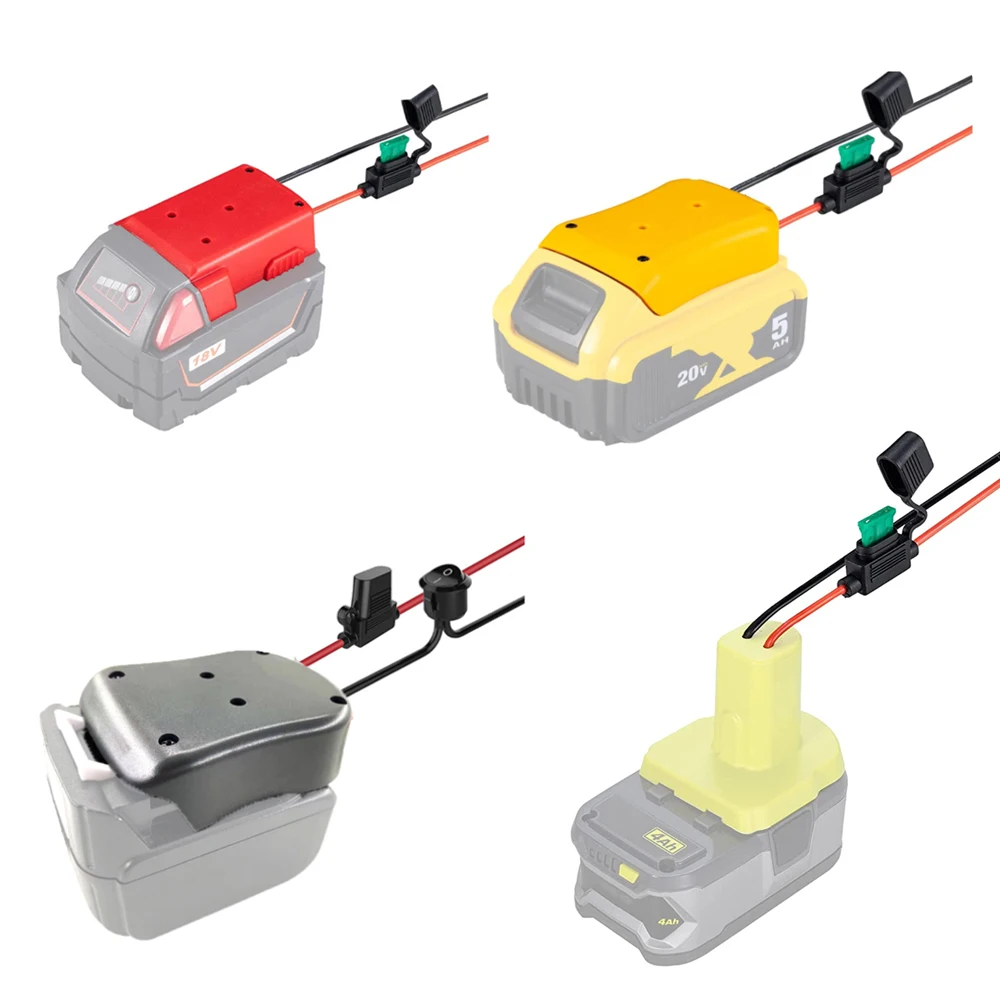 Battery-Adapters-For-Makita-Bosch-Milwaukee-Dewalt-Black-Decker-Ryobi ...