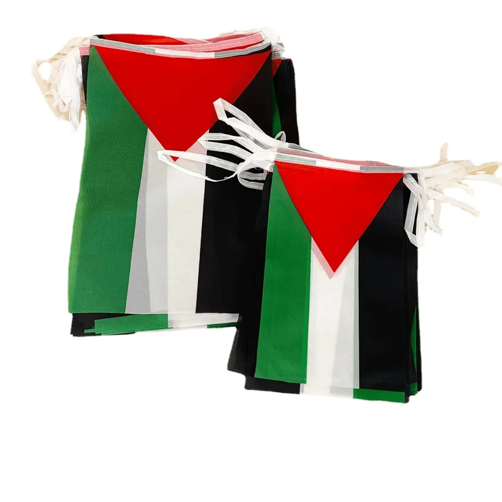 SKY-FLAG-Palestine-bunting-flags-20pcs-set-Pennant-String-Banner ...