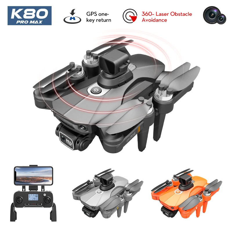2023-K80-PRO-MAX-Drone-GPS-5G-4K-Dual-HD-Camera-Professional-Aerial ...