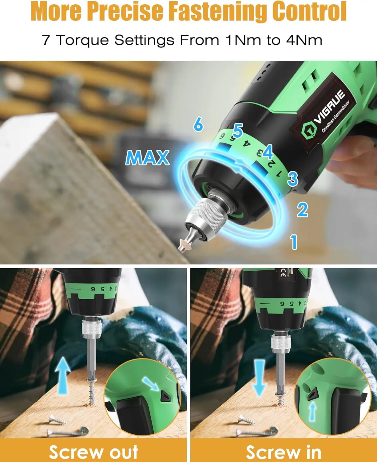 Vigrue electric screwdriver store