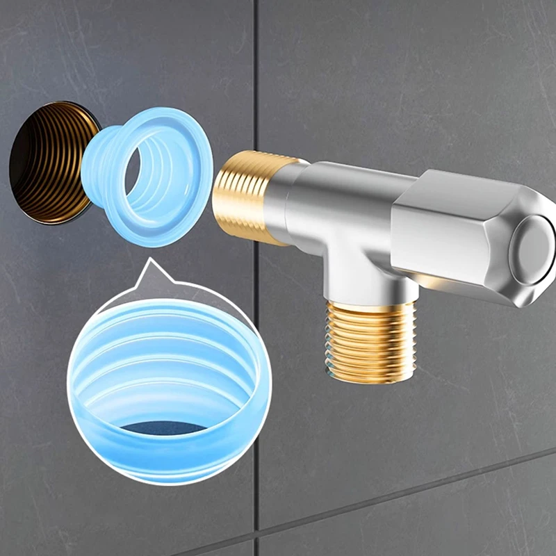 10Pcs-Faucet-Leak-proof-Sealing-Gasket-PPR-Pipe-Faucet-Plug-End-BSP ...