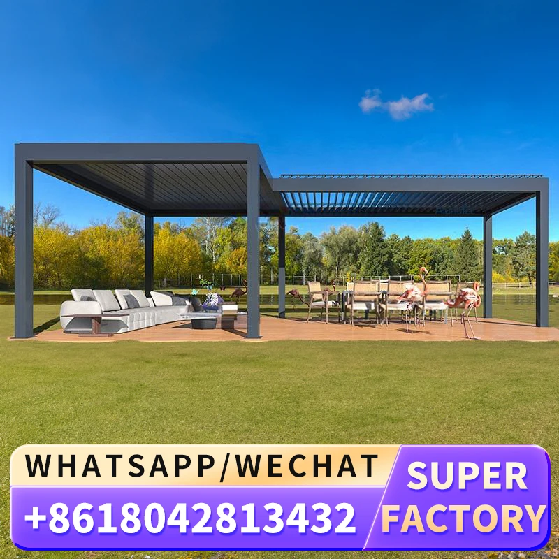 Pergola-couverture-lectrique-en-aluminium-syst-me-de-toit-d-poli ...