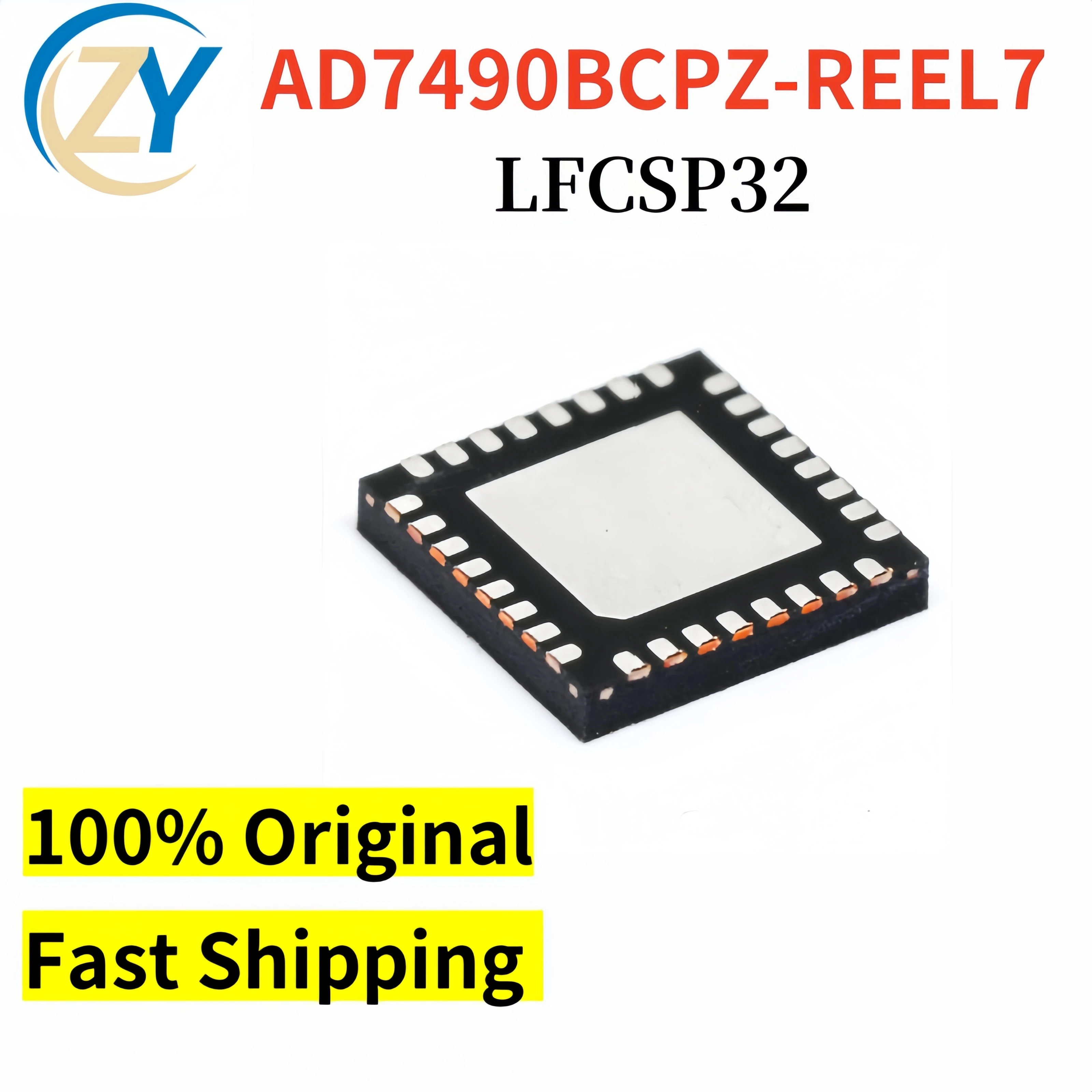 100-Original-AD7490-Converters-AD7490BCPZ-12bit-5V-LFCSP-32-Guaranteed ...