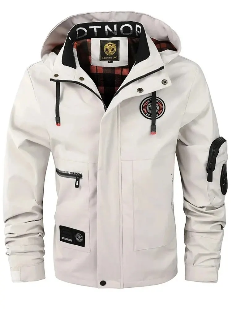 Outdoor Waterproof Leduntino Jacket For Men 5xl-Elevate Your Style ...