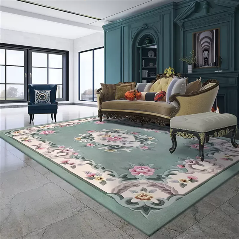 Hand-Carved-Luxury-Wool-Carpet-For-Living-Room-Home-Thick-Rugs-For ...