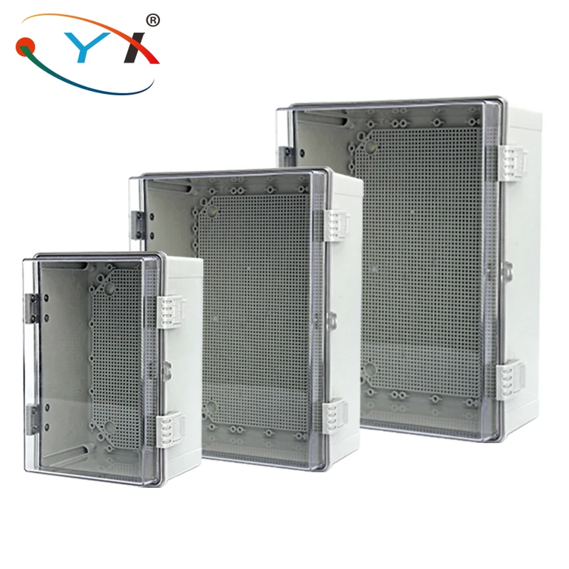 Ip67-Abs-Pc-Hinged-Plastic-Enclosure-Waterproof-Power-Electrical ...