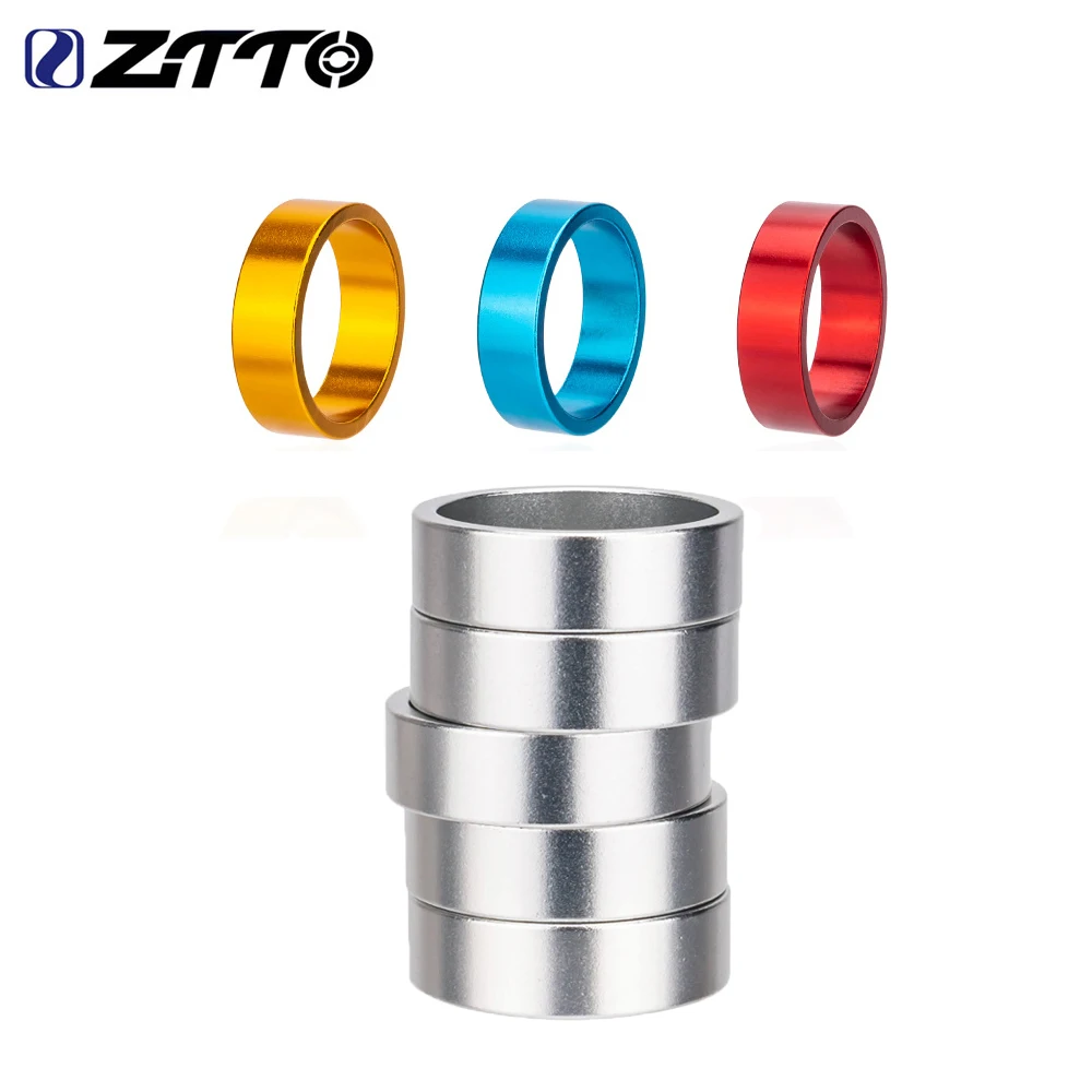 ZTTO 5 Pcs/Set 10mm MTB Road Bike Stem Headset Spacers Aluminum Alloy ...