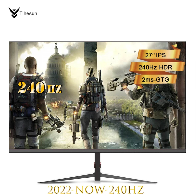Monitore 27 Polegada gamers 240hz ips velocidade de resposta da tela do ...