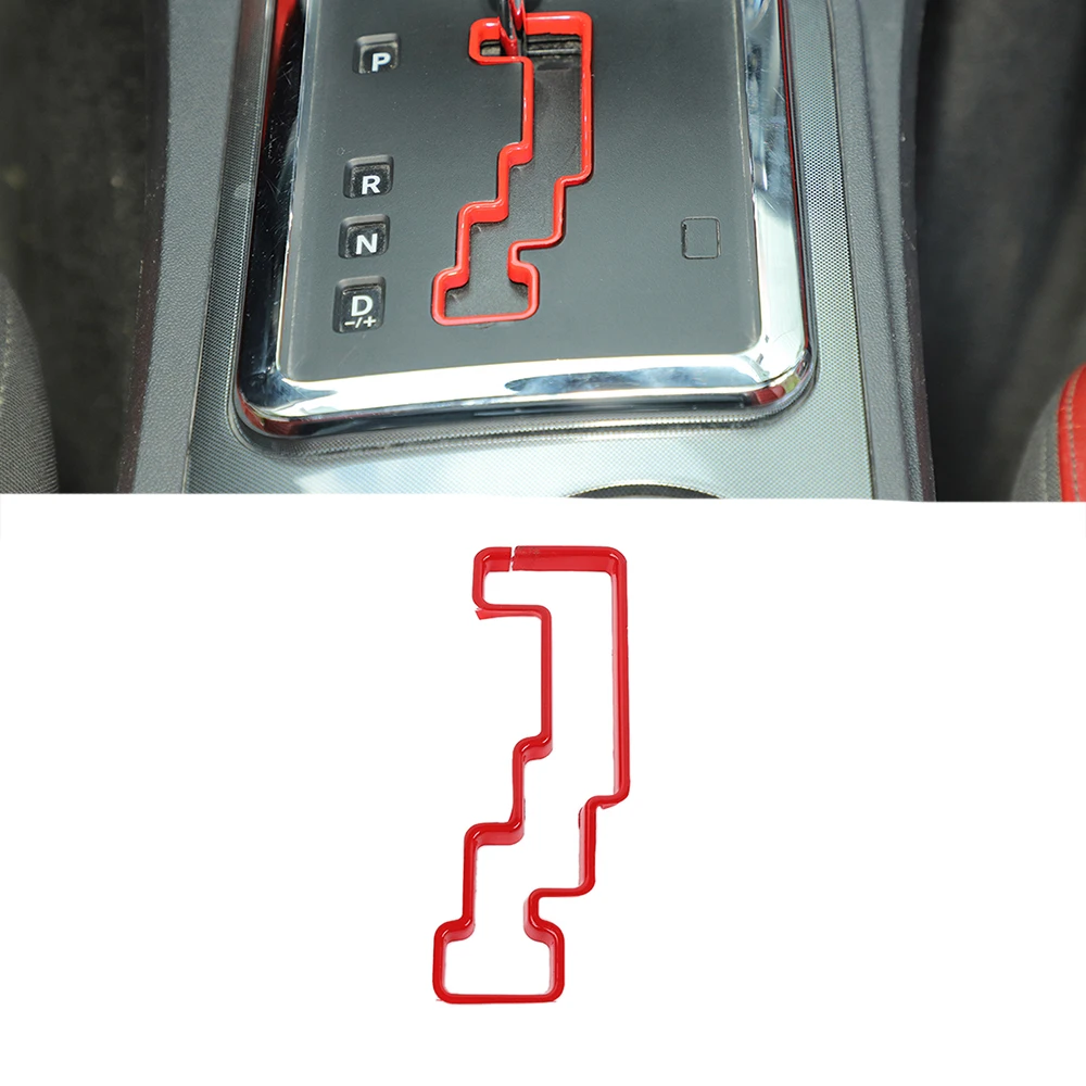 Car Gear Shifter Decoration Cover Ring Stickers For Dodge Challenger ...