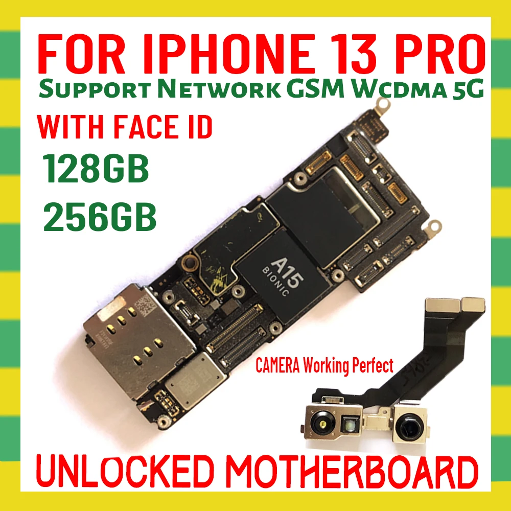 Iphone 13 Pro 128gb Logic Motherboard | Iphone 13 Pro Motherboard Face ...