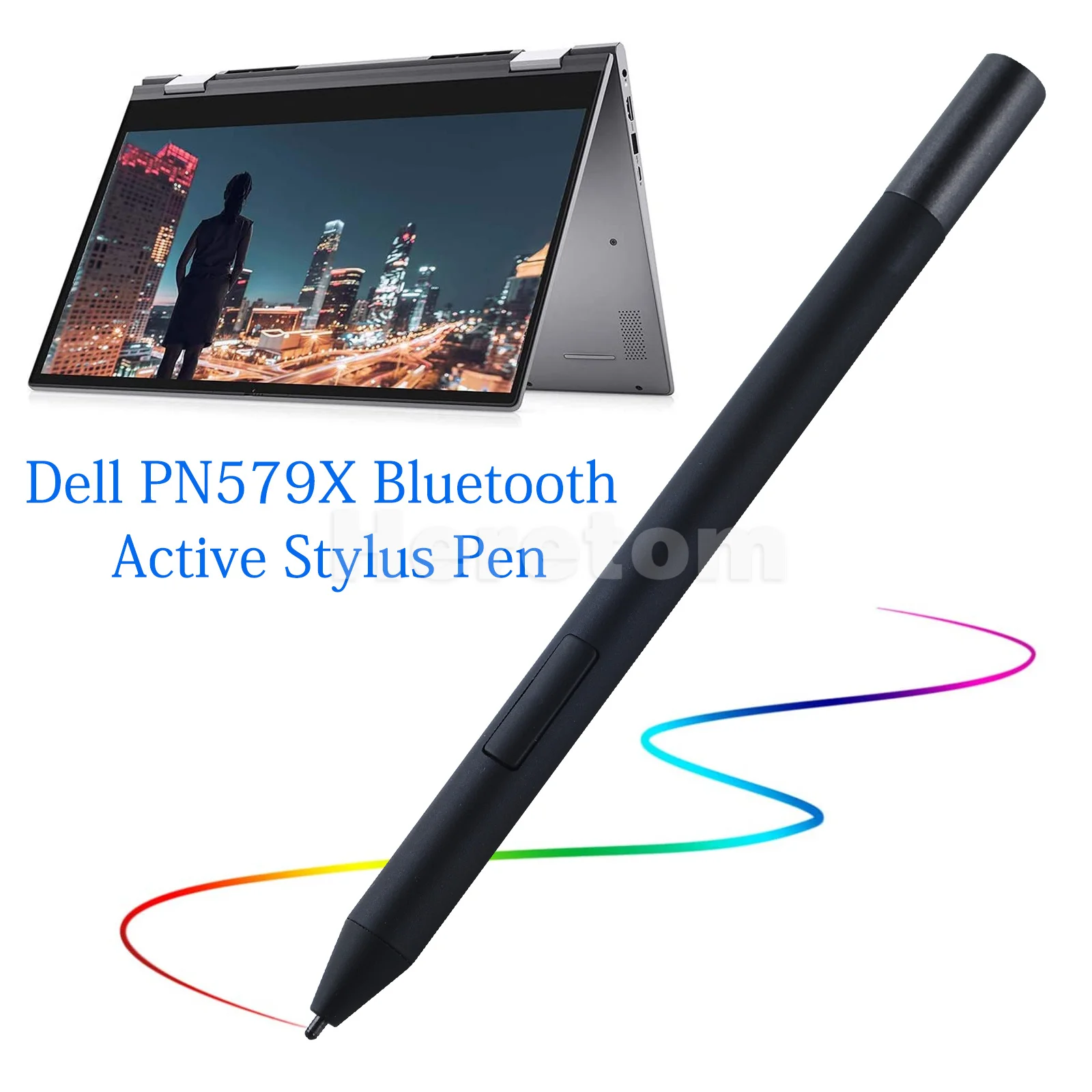 Pn579x For Dell Active Pen Latitude 5300 5310 7200 7210 7310 2-in-1 Tablet Stylus 40ghp 750-abeb ...