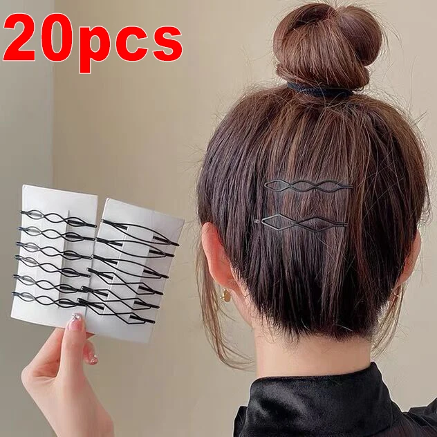 1-20PCS-Small-Clip-Hair-Clip-Hairpin-Side-Clip-Lady-Grips-Simple-Black ...
