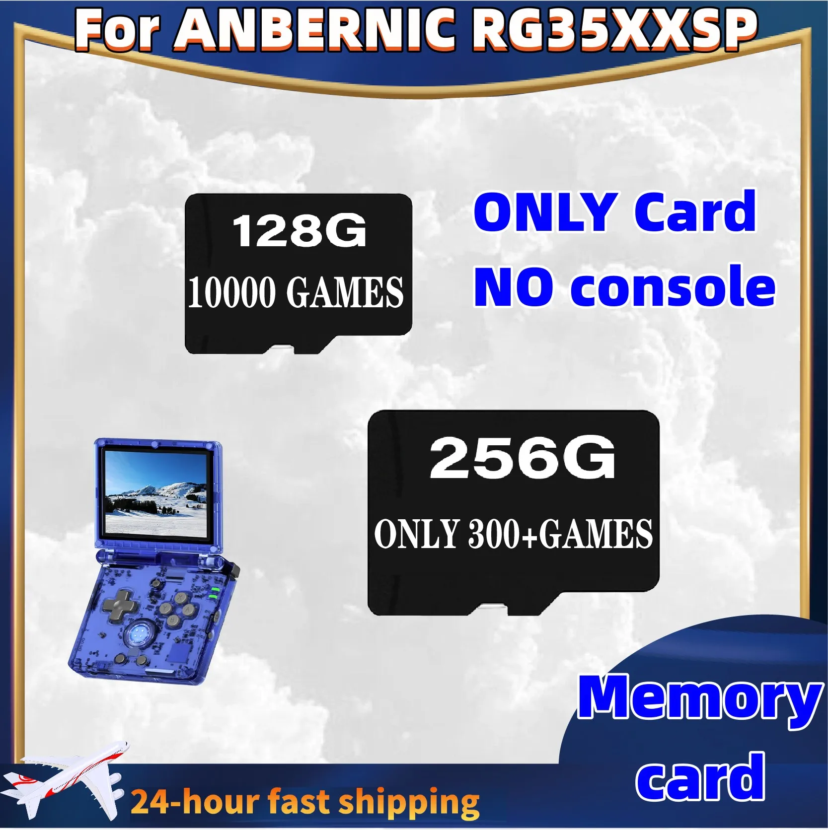For-ANBERNIC-RG35XXSP-TF-Card-Memory-Card-Preloaded-Game-256G-300-PSP ...