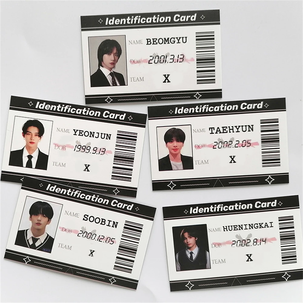 5Pcs-Set-KPOP-Postcards-SOOBIN-YEONJUN-BEOMGYU-TAEHYUN-HUENINGKAI-ID ...