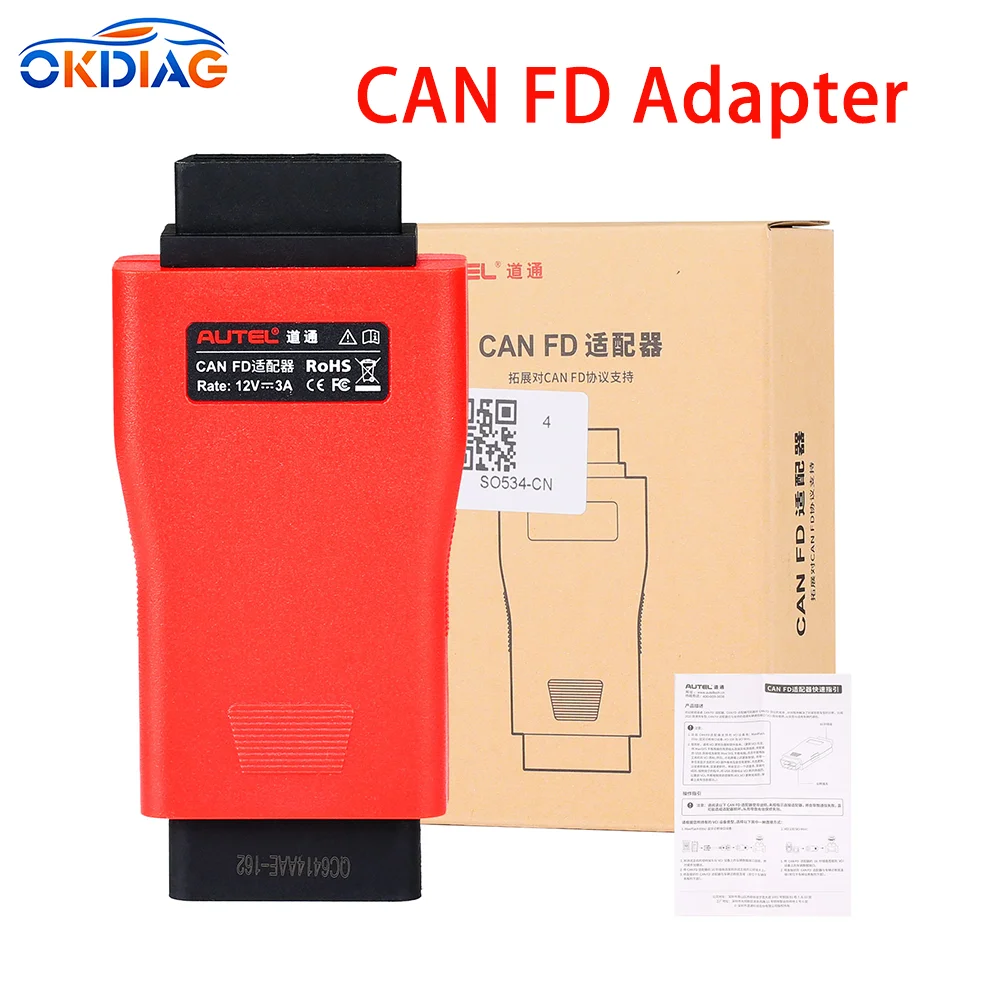 OKDIAG Autel CAN FD Adapter Global Support Diagnosis of vehicle Models ...