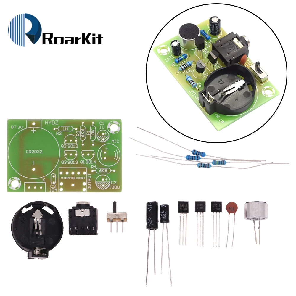 1/5/10PCS Hearing Aid Diy kit Audio amplifier Practical Teaching ...