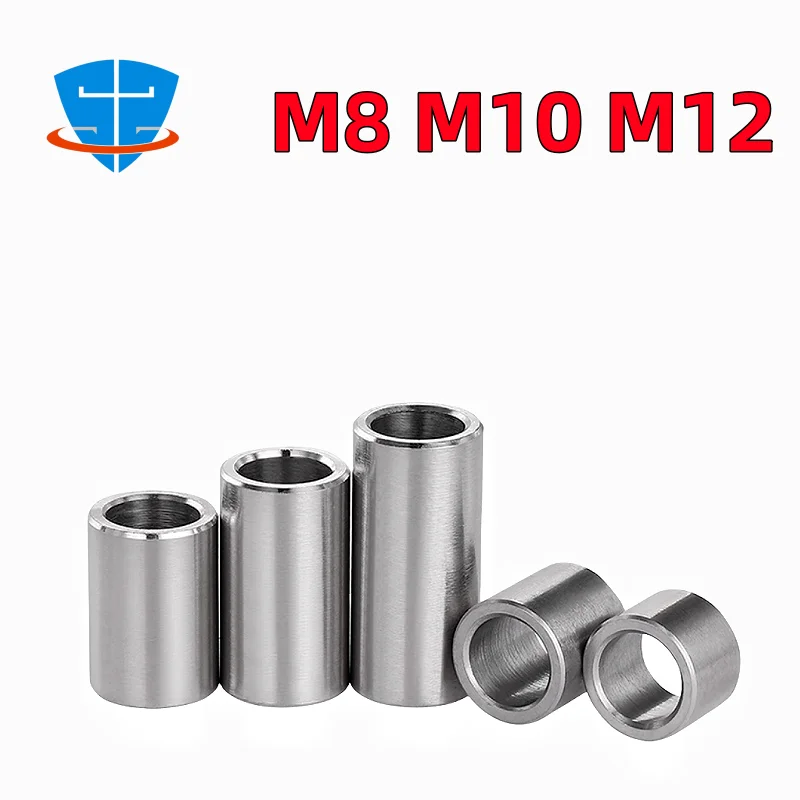 10-2pcs-M8-M10-M12-304-Stainless-Steel-Bushing-Lengthen-Washer-Sleeve ...