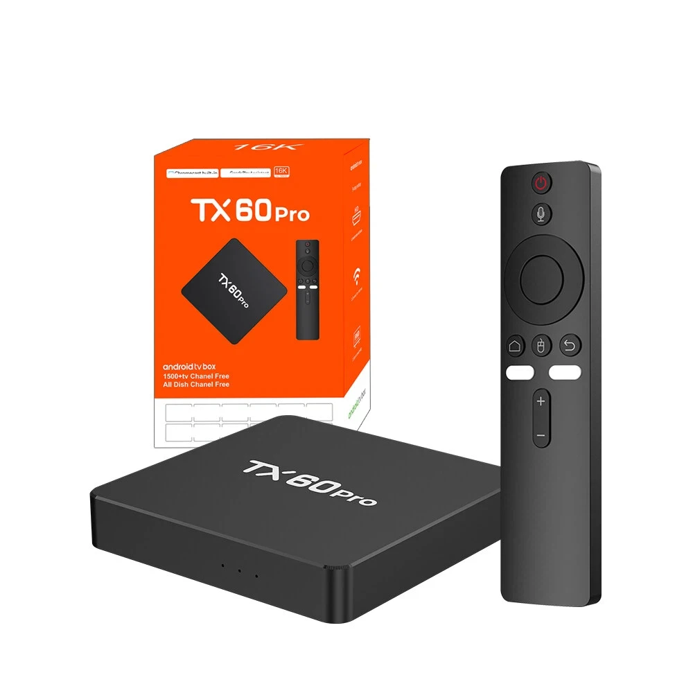 TX60 Pro TV Box, Android 16.0 System, 4K Ultra HD Player, Amlogic S905L ...