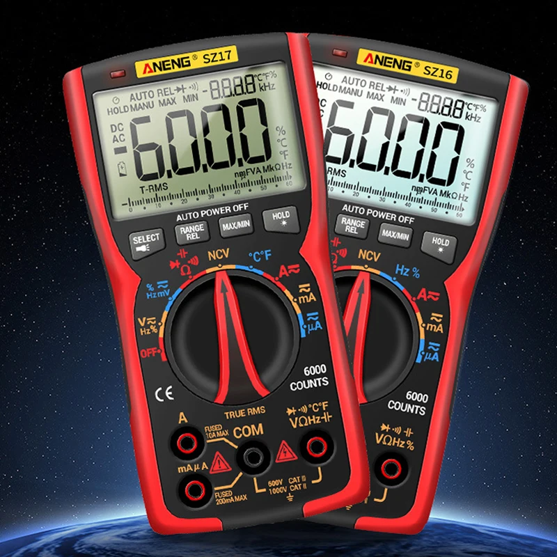 ANENG condensador de Transistor SZ17 SZ16 DIY, Detector NCV, medidor ...