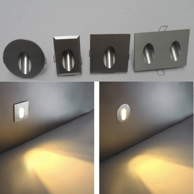 Aluminum-Modern-LED-Stair-Light-85-265V-3W-Wall-Sconce-Nightlight ...