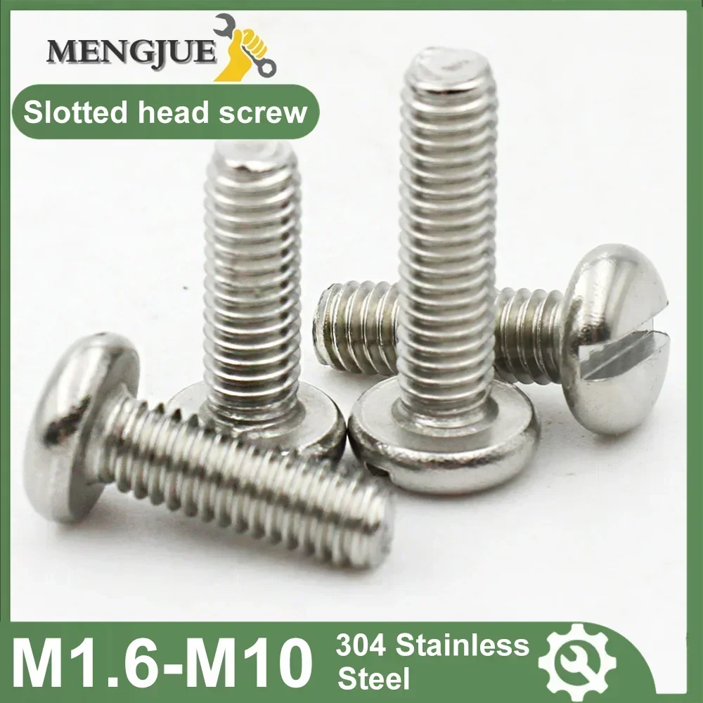 5-50pcs 304 A2-70 Stainless Steel M1.6 M2 M2.5 M3 M4 M5 M6 M8 M10 ...