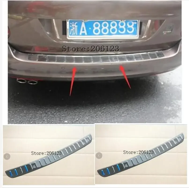 For Volkswagen VW Golf 7 Mk7 2013 - 2018 Car Rear Deck Bumper Protector ...