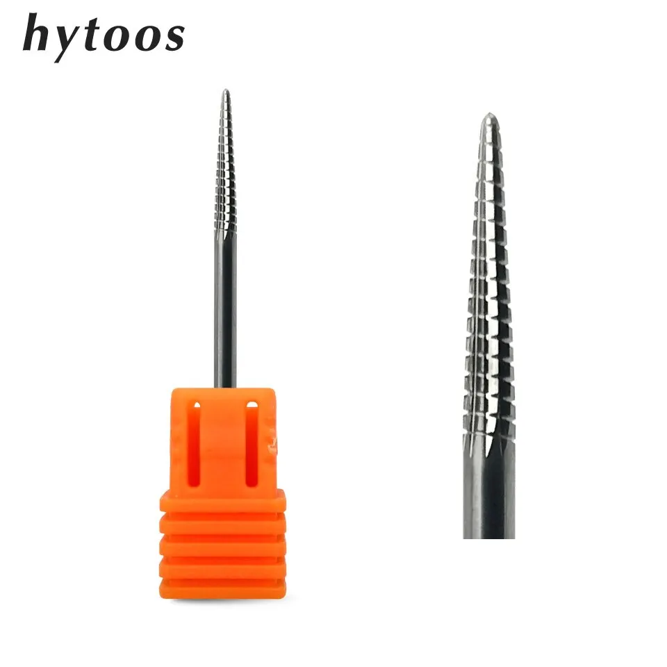 HYTOOS-Cone-Carbide-Nail-Drill-Bits-Rotary-Manicure-Cutters-Gel-Removal ...