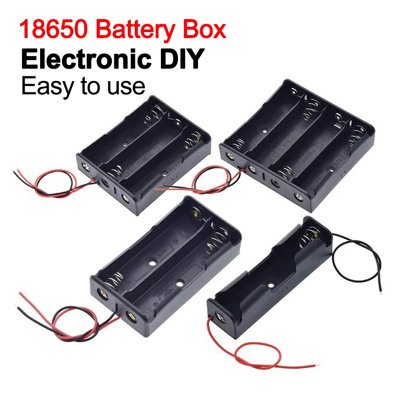 New 18650 Power Bank Cases 1X 2X 3X 4X 18650 Battery Holder Storage Box ...